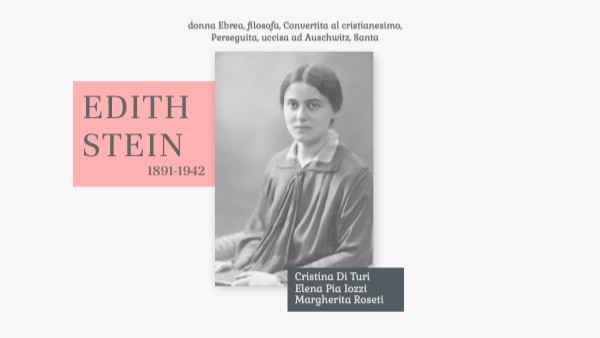 Edith Stein | Genially