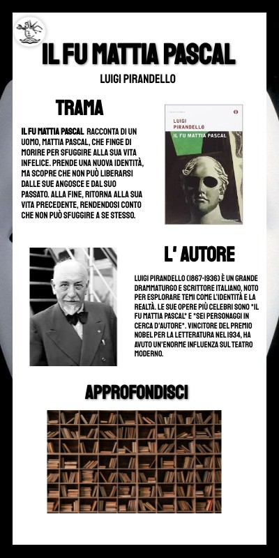 IL FU MATTIA PASCAL | Genially