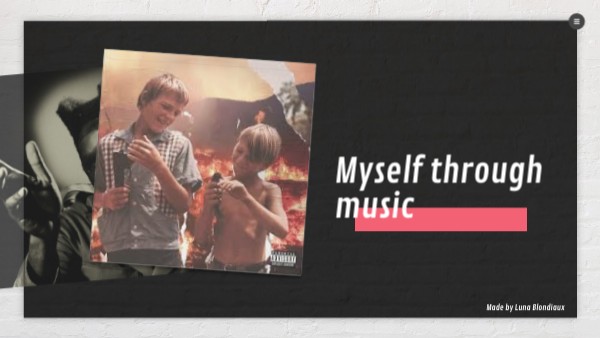 Myself through music | Genially