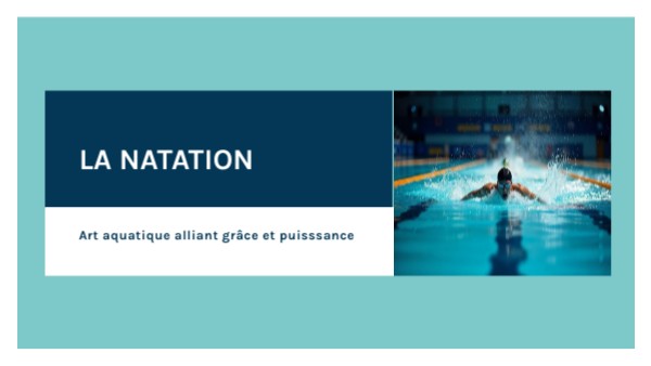 la natation | Genially