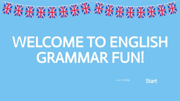 welcome to english grammar fun! | Genially