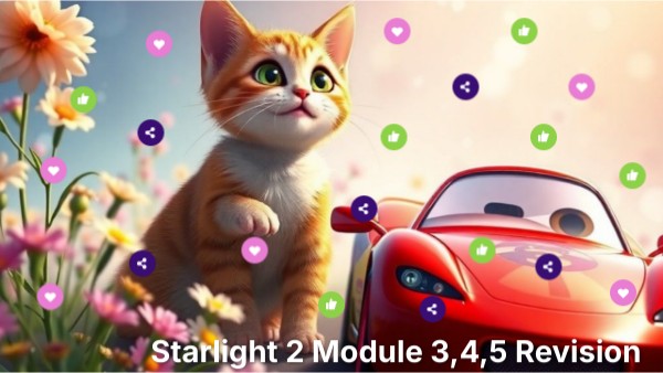 Starlight 2 Module 3,4,5 Revision | Genially