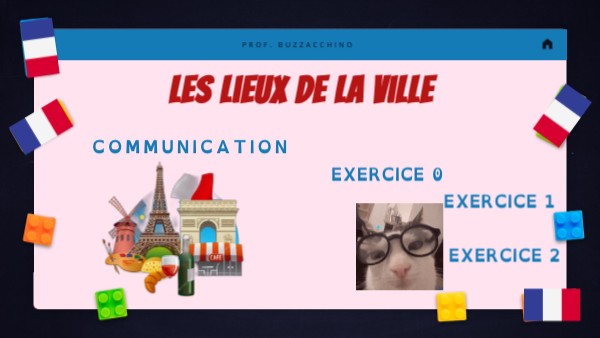 Les lieux de la ville | Genially