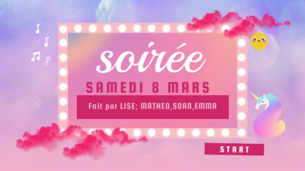 soirée | Genially