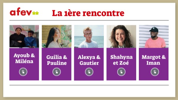 La 1ère rencontre | Genially