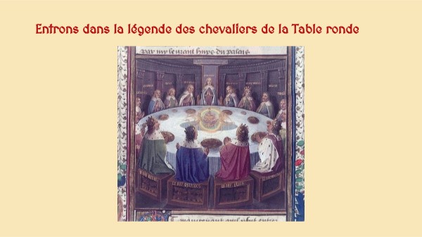 Entrons dans la légende des chevaliers de la Table ronde | Genially