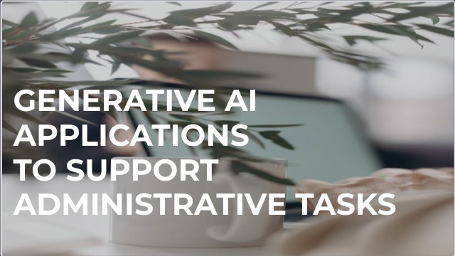 Generative AI applications for Admin Tasks | Genially