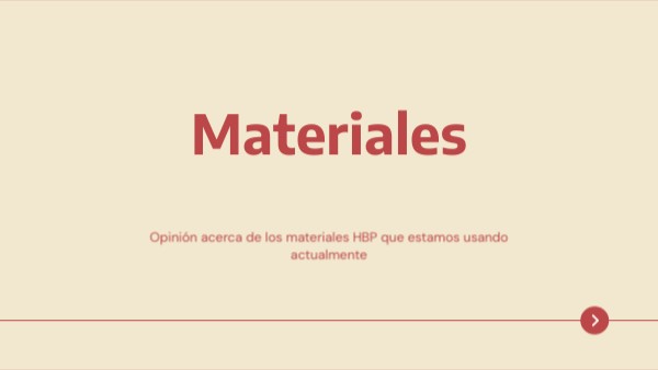 Materiales | Genially