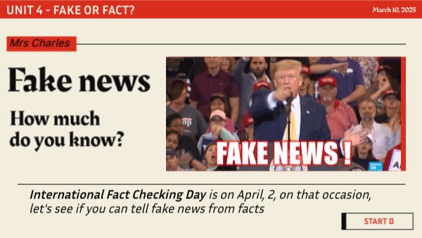 Fake news 3e | Genially