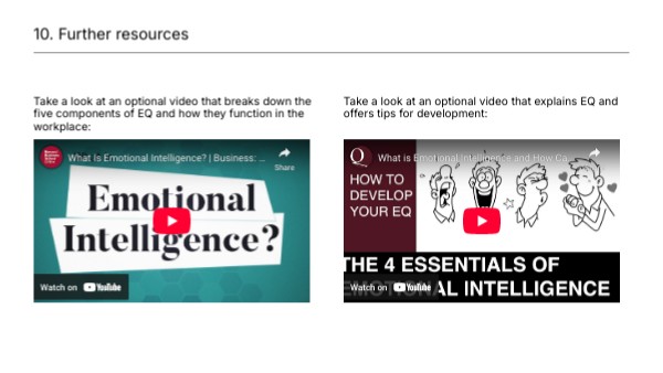 10. Further resources | Genially