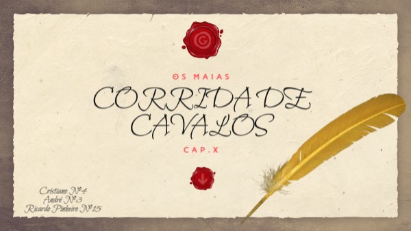 CORRIDA DE CAVALOS | Genially