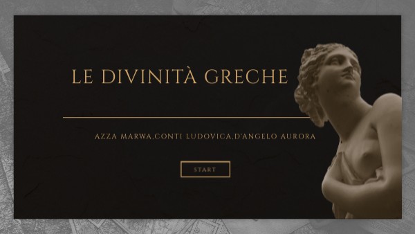 Le divinità greche | Genially