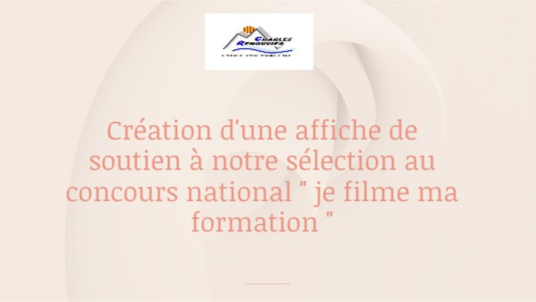 Création d'une affiche | Genially