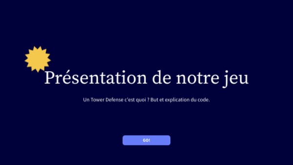Présentation de notre jeu | Genially