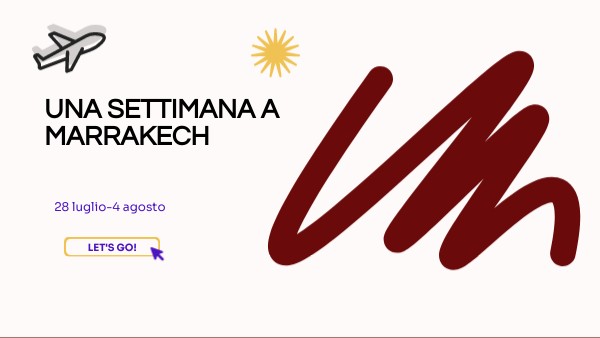 MARRAKECH Vin Sasy e Rino | Genially