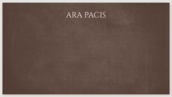 ARA PACIS | Genially