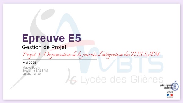 Epreuve E5 -GP | Genially