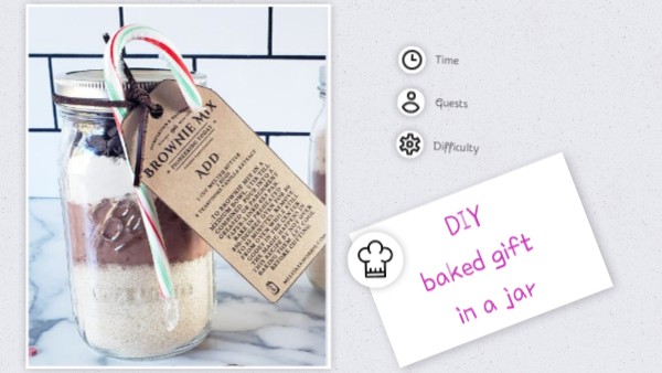 DIY baked gift in a jar | Genially