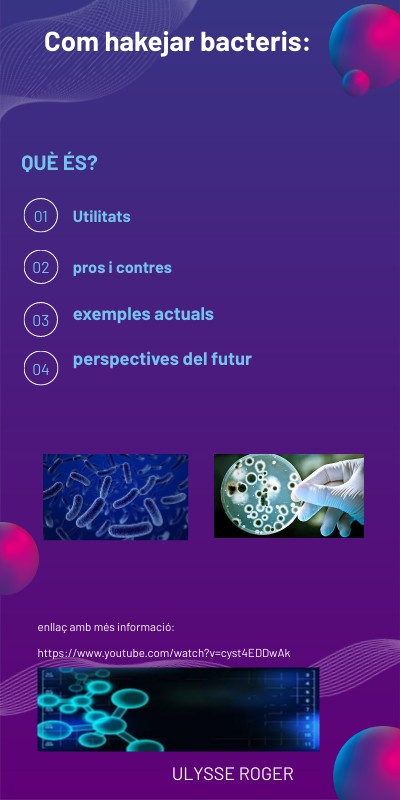 Com hakejar bacteris: | Genially