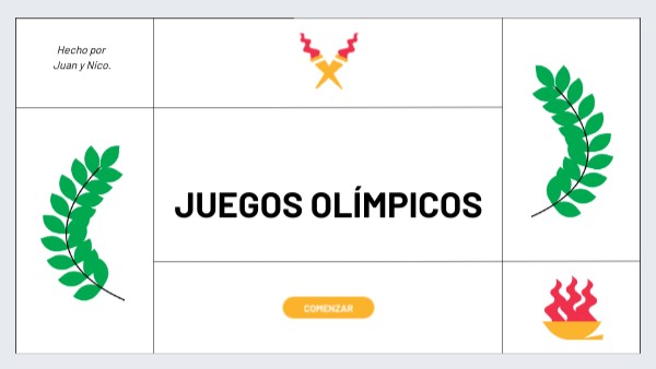 JUEGOS OLÍMPICOS | Genially