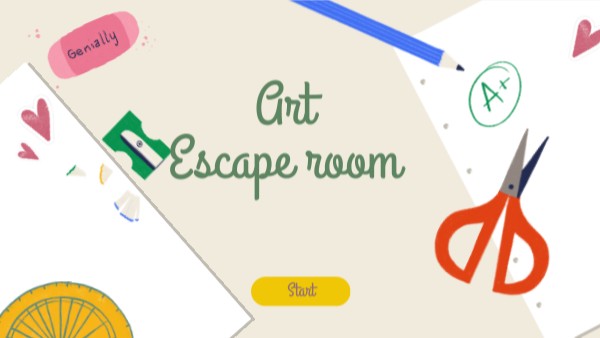 Art Escape room | Genially