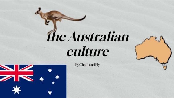 the Australian culture | Genially