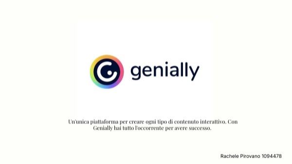 descrizione del programma | Genially