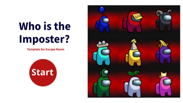 Find the Imposter - Escape Game Template | Genially