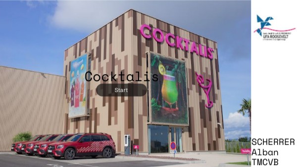 Phase 2 Epreuve E33 - Cocktalis | Genially