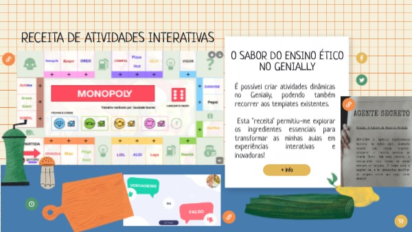 Receita de Atividades Interativas | Genially