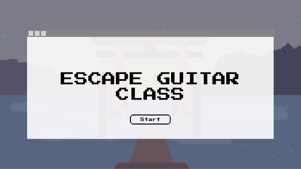 Escape Guitar Class | Genially