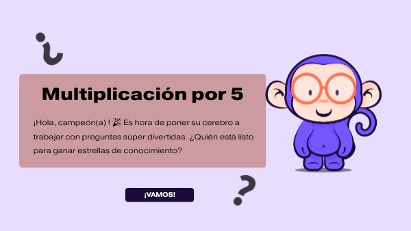 Multiplicación por 5 | Genially