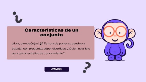 Caracteristicas de un conjunto | Genially