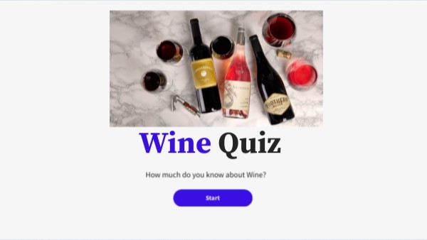 Wine Quiz | Genially