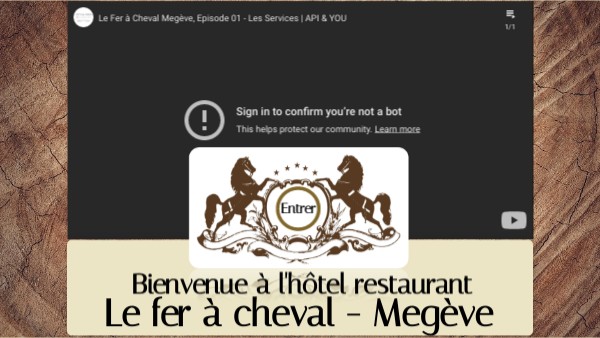 Le fer à cheval - Megève | Genially