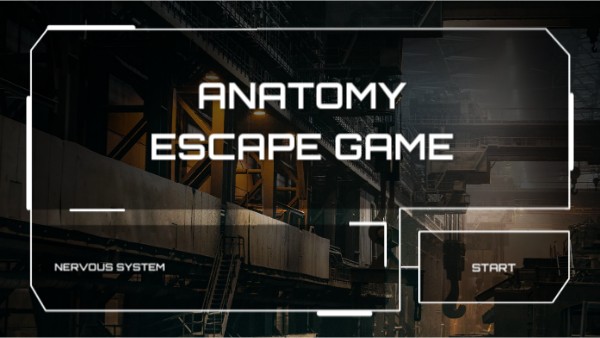 Anatomy Escape Game | Genially