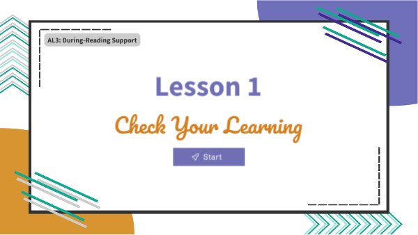 AL3L1 check your learning | Genially