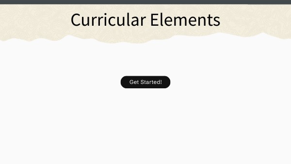 Curricular Elements | Genially