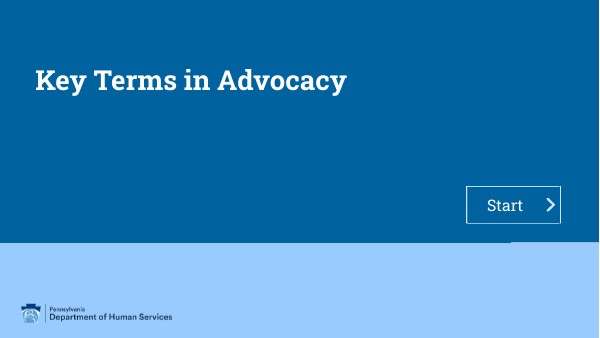 Key terms in Advocacy_F | Genially