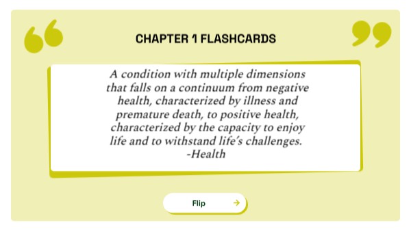 Chapter 1 flashcards | Genially