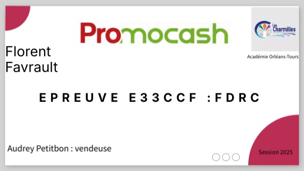 Epreuve E33CCF :FDRC | Genially