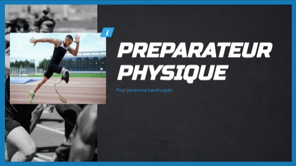 preparateur physique | Genially