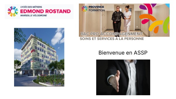 Bienvenue en ASSP | Genially