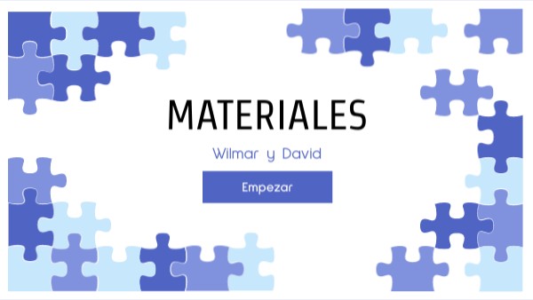 MATERIALES | Genially