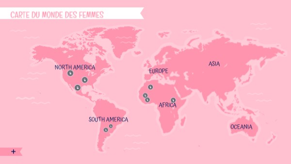 Carte du monde des femmes | Genially