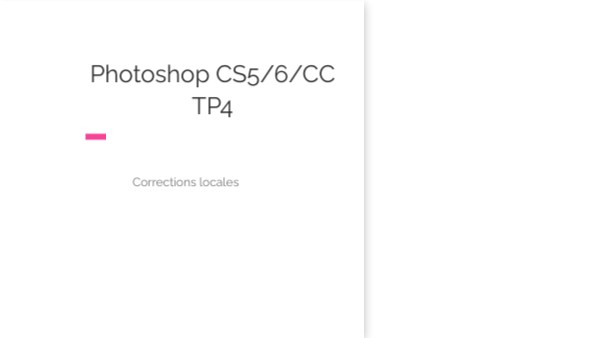 Photoshop CS5/6/CC TP4 bis | Genially