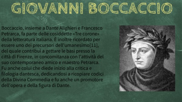 giovanni boccaccio | Genially