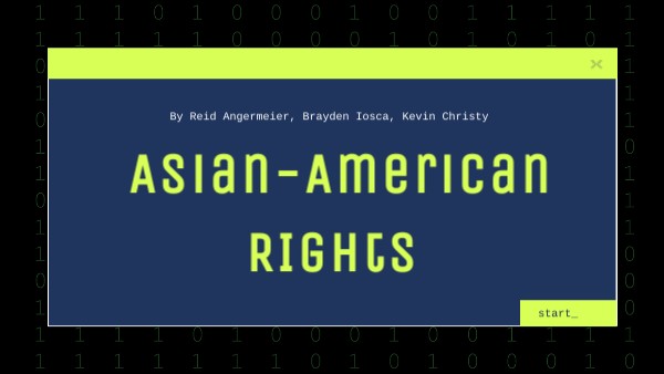 Asian-American Rights | Genially