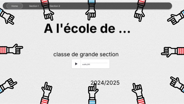 A l'école de ... | Genially