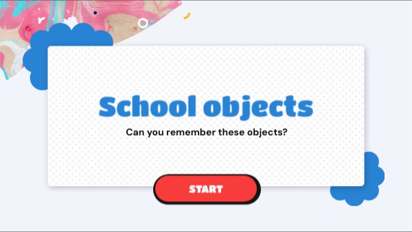 School objects | Genially